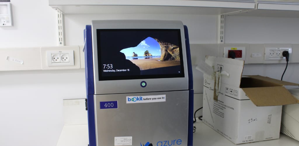 Azure 400 GEL IMAGING IBOR - HUJI Research Core Facilities