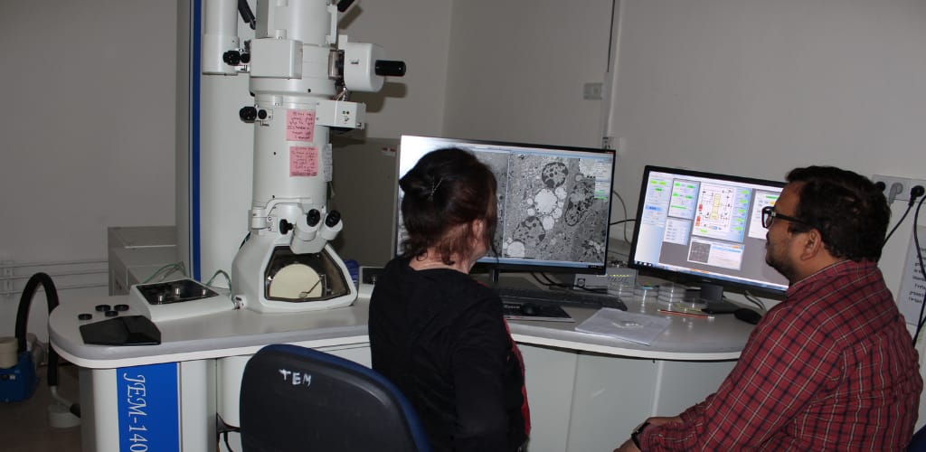 TEM JEM-1400 - HUJI Research Core Facilities